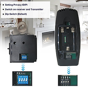 Gas Fireplace Remote Control Kit RCST, for Millivolt Thermostatic Gas Valve On/Off, Compatible with Ambient, Majestic, Monessen, Vermont Castings Gas Valve Fireplaces and Stoves, 5 Year Warranty