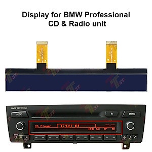 Display Compatible with BMW E90 E91 E92 Mini Cooper Professional CD Unit 2007-2014 Not Alpine Version