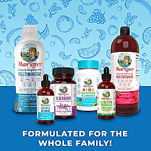 MaryRuth Organics Magnesium Liposomal| Magnesium Supplement | Magnesium Bisglycinate | Muscle & Bone Support | Mood Support Vitamin | Vegan | Non-GMO | Gluten Free | 15.22 Fl Oz | 30 Servings