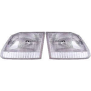 Dorman 1590140 Headlight Assembly Compatible with Select Ford Models, 2 Pack