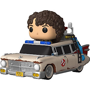 Funko POP Ride Super Deluxe Movies: Ghostbusters Afterlife - Ecto 1 with Trevor, Multicolor, Standard, (47679)