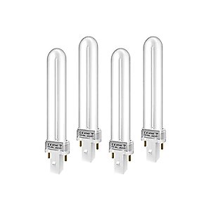 21050 9-Watt Replacement Bulb Compatible with Dynatrap DT3009 DT3019 DT3039 Indoor Insect Mosquito Trap, 4 Pack