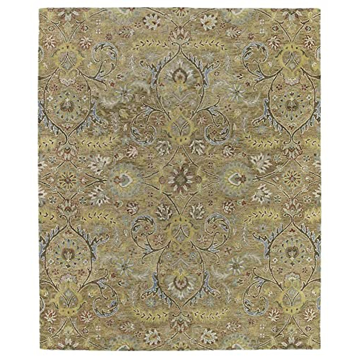Kaleen Helena Collection Hand Tufted Area Rug, 5' x 7'9", Gold