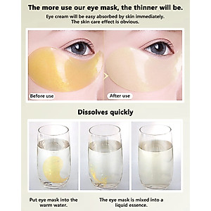 Under Eye Patches (60Pcs) - Upgraded Eye Mask Retinol & Collagen, Eye Treatment Mask, Under Eye Bag Treatment, Eye Masks for Puffy Eyes, Anti-Aging, Anti-Wrinkle and Fine Lines, Under eye Dark Circles