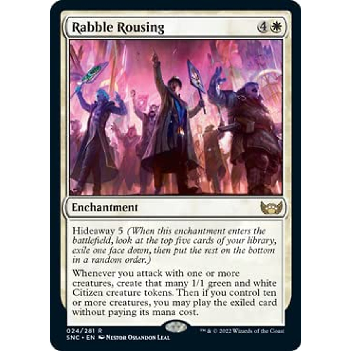 Magic: the Gathering - Rabble Rousing (024) - Streets of New Capenna