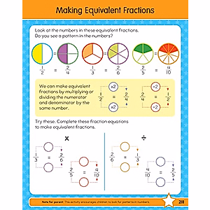 4th Grade BIG Workbook: All Subjects for Kids 9 - 10 includes 220+ Activities, Math, Reading Comprehension, Vocabulary and Language Arts, Writing, Math Skills, Algebra, Fractions, Geometry and More!