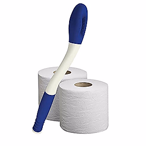 Self-Assist Toilet Wiping Aid Tool - Wiping Aid for Range of Motion Assistance, Toilet Assistance for Elderly - Long Reach Comfort Wipe (Color May Vary) by BodyHealt
