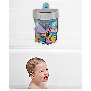 Skip Hop Moby Hanging Bath Toy Organizer Scoop, Grey