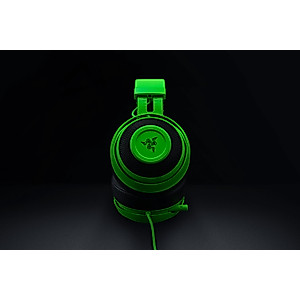 Razer Kraken Pro V2 Analog Gaming Headset with Retractable Microphone for PC, Xbox One and PlayStation 4, Green