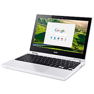 Acer - R 11 2-in-1 11.6" Touch-Screen Chromebook - CB5-132T-C9KK - Intel Quad-Core Celeron N3160 - 4GB Memory - 32GB eMMC Flash Memory - White
