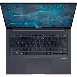 ASUS Zenbook 14X OLED Laptop, 14.5" WQXGA Touchscreen, 13th Gen Intel Core i7-13700H, 16GB RAM, 1TB PCIe SSD, Webcam, Thunderbolts, HDMI, Wi-Fi 6, Windows 11 Pro, Gray