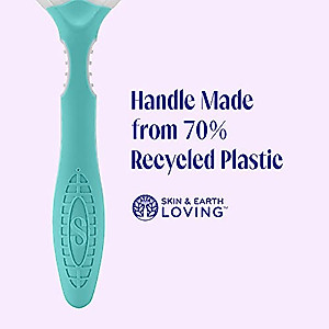 Skintimate 3 Blade Disposable Razor, Sensitive Skin, 4 Count (Pack of 3) - Packaging May Vary