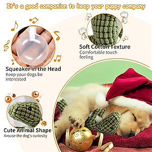 Hihope Dog Toys for Aggressive Chewers Large Dogs 2Pack,Puppy Chew Toys,Natural Rubber Indestructible Dog Toys,Treat Dispensing Dog Toy - Stuffable Dog Toy for Chewing & Playing