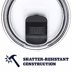 YETI Rambler 10 oz Stackable Mug, Vacuum Insulated, Stainless Steel with MagSlider Lid, Power Pink