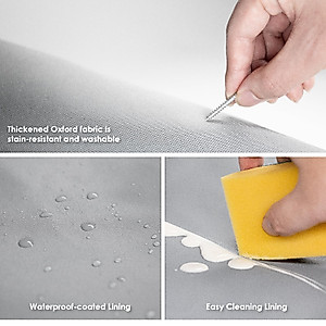 ROMOON 4 Bag Laundry Sorter Cart, Laundry Hamper Sorter with Heavy Duty Rolling Wheels for Clothes Storage, Grey