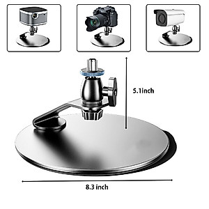 HVAYING Desktop Projector Stand Adjustable Tilt with 1/4" Screw - Ideal for Home, Office, and Studio - Compatible and Most LCD/DLP Video Projector