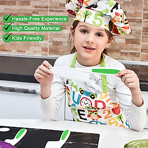 Ragazzacucine Kids Knife Set of 3 - Firm Grip, Serrated Edges & Safe – Colorful Nylon Toddler Cooking Knives to Cut Fruits, Salad, Cake, Lettuce (Green)