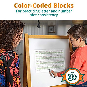 Channie's Visual Dry Erase Alphabet Magnetic Board 2 Pack