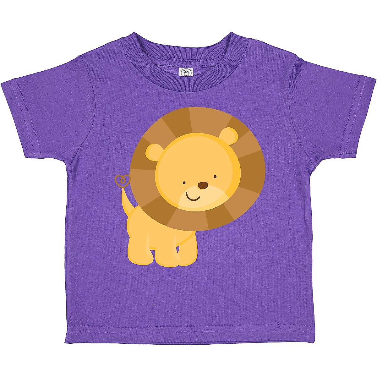inktastic Happy Lion Toddler T-Shirt 3T Purple D2f3