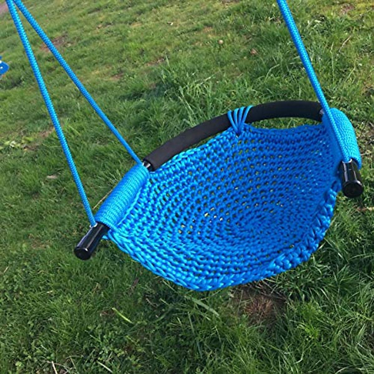 Hi-Na Kids Swing Seats Indoor Hand-Made with Adjustable Rope, Outdoor Tree Child Swing Seat for Kids for Backyard, Playground, Outside