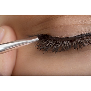 BEST EYELINER MAKEUP BRUSH - Professional Gel Brushes - Premium Quality Flat Eyeliner Brush at an Economical Price! Use for Fine Lines, Very Thin Synthetic Bristles.