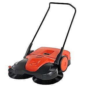 Haaga 497 Profi-line Deluxe Manual Triple Brush Sweeper, 38" Width