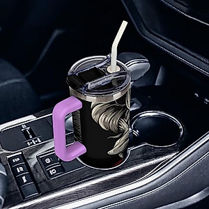 Krampus Of The Yule Lord 40 Oz Tumbler Insulated Stainless Steel Water Bottle Travel Mug Car Cup with Handle And Straw