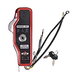 Cancanle GX340 GX390 Key Ignition Switch Box for Honda GX 340 390 11HP 13HP Gas Engine Motor Generator Pump