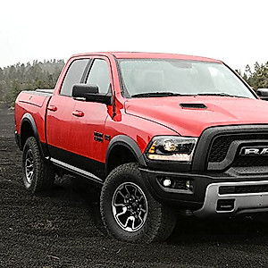 KSaAuto Short Antenna for Dodge Ram 1500 2500 3500 2009-2023, Truck Dodge Ram 1500 Antenna Replacement, 6.5 Inch Car AM FM Radio Dodge Ram 1500 Accessories