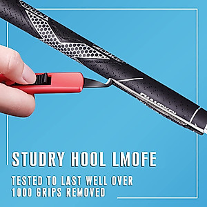 CHAMPKEY Deluxe Grip Repair Kits for Regripping Golf Clubs - Inlcudes Hook Knife, 2" x 10" Professional Tapes, 5 oz Solvent and Rubber Vise Clamp(All Repair Kits)