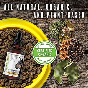 RestoraPet 1-Pack Dog & Cat Unflavored Liquid Multivitamin | Dog Arthritis Pain Relief | Hip&Joint Vitamins for Dogs | Anti Inflammatory Supplement for Dogs & Cats | Organic & Non-GMO, Vet Approved