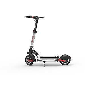 INOKIM QUICK4 Super Electric Scooter Adults 600W (1100W Max) Motor, 44 Mile Range, 25 MPH, 10" Pneumatic Tires, Front & Rear LED Light, Fast Folding Escooter