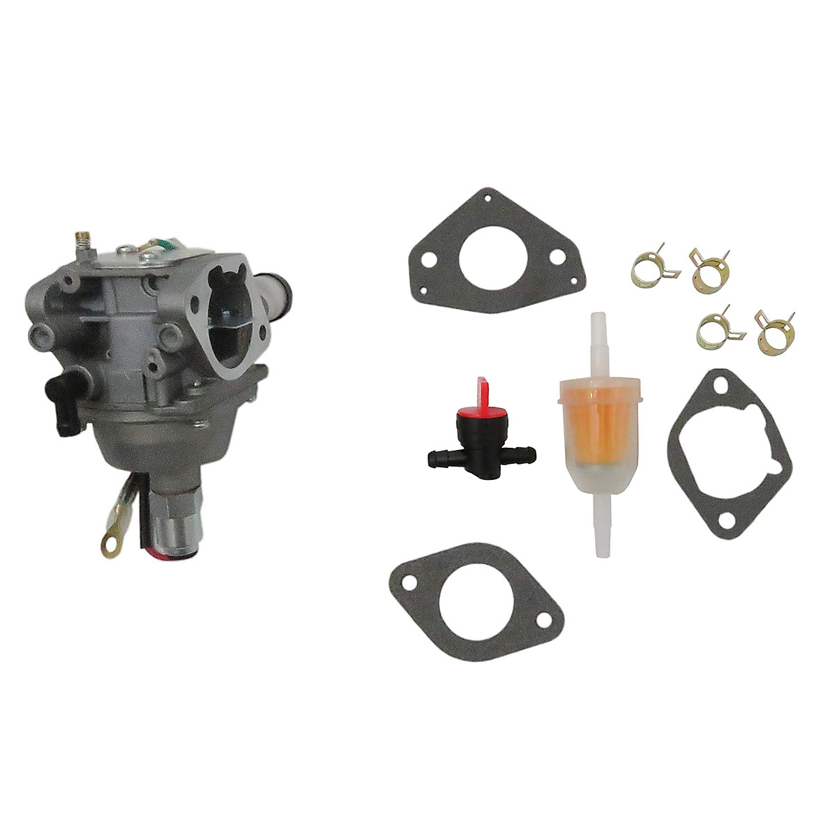 JEM&JULES Carburetor Carb Kit Repl. 32-853-08 32-853-06 32-853-04 32853 12-S Fit for Kohler SV830 SV740 SV735 SV730 SV725 SV710 23HP 24HP 25HP 26HP 27HP Engines Motor Craftsman Lawn Tractor Mower Toro