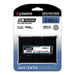 Kingston Data Center DC1000B (SEDC1000BM8/240G) Enterprise NVMe SSD 240GB M.2 2280