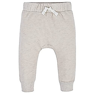 Gerber Baby Boys' Toddler 3-Pack Jogger Pants, Green/Black, 0-3 Months