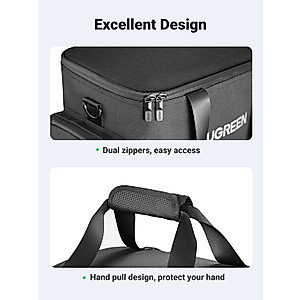 UGREEN Carrying Case Bag for PowerRoam 1200 Portable Power Station Black (Power Station Not Included)
