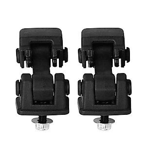 Jeep Hood Catch for 1997-2006 Jeep Wrangler TJ Rubber Hood Catches Right and Left Sets Replaces # 55176636AD 68038118AA 42422