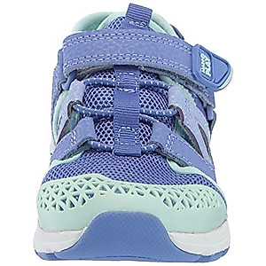 Stride Rite Baby-Girl's Made2play Nesta -Boy's Machine Washable Sandal Athletic Sneaker, Blue, 5 W US Toddler