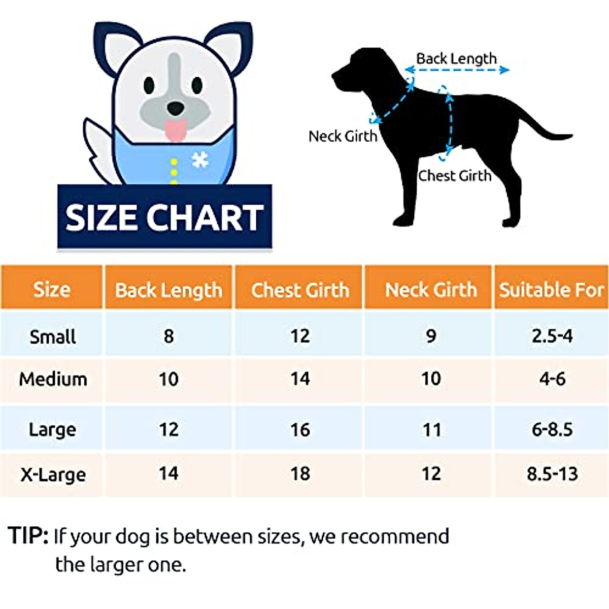 LETSQK 4-Pack Dog Pajamas Puppy Cute Clothes Adorable Puppy Rompers Jumpsuits Cozy Soft Cotton Bodysuits Apparel for Small Dog and Cat (X-Large)