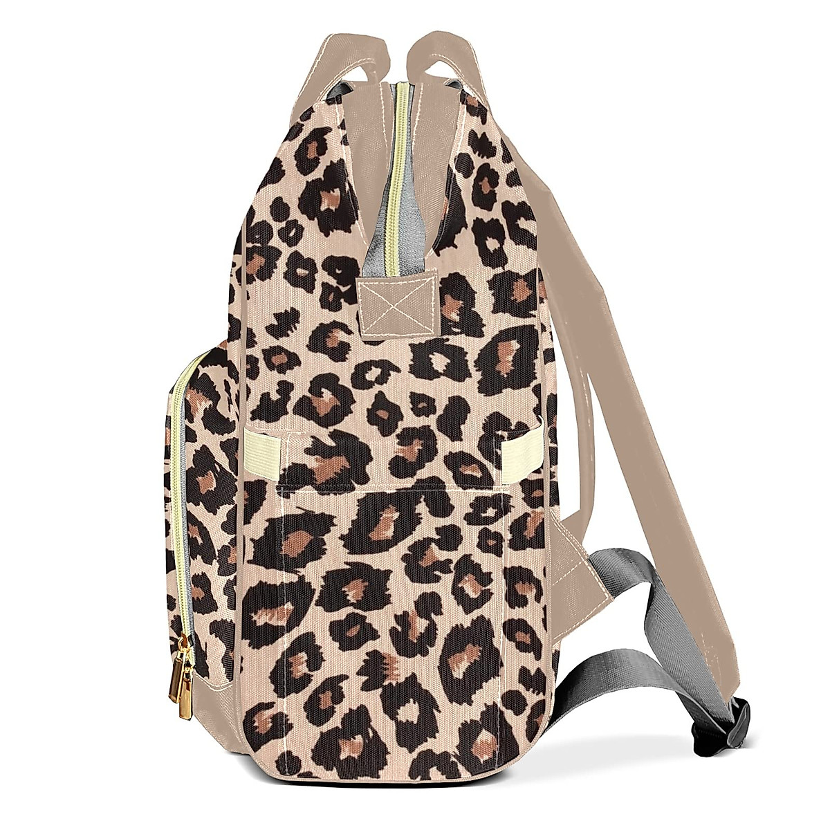 ZAACUSTOM Diaper Bag Personalized Baby Diaper Bag Backpack with Name, Custom Diaper Bags for Baby Girl Boy, Large Capacity, Waterproof, Stylish, Multifunction, Adjustable Shoulder Straps