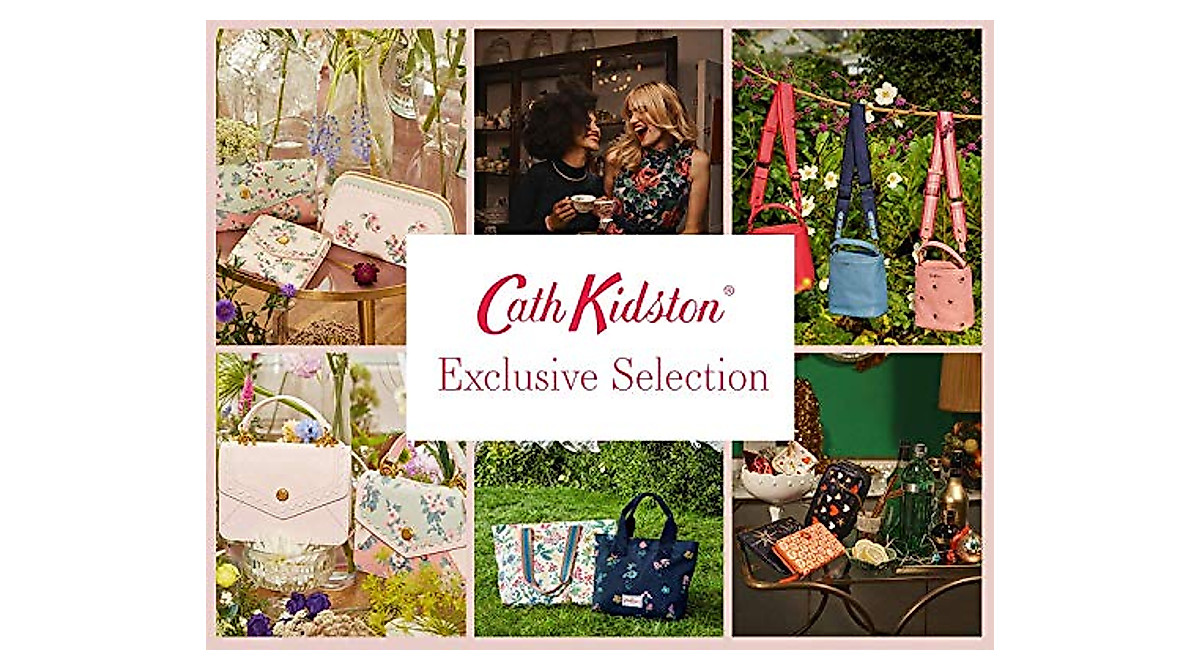 Cath Kidston Didworth Flowers Navy Backpack - Stylish & Spacious