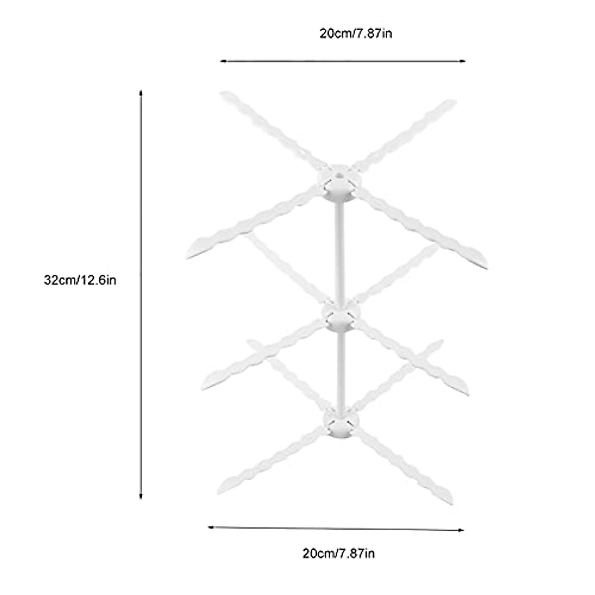 Pasta Rack, Fondant Gum Paste Flower Drying, Fondant Flower Rack Air Dry Stand Cake Decorating Tool Collapsible Household Noodle Dryer Rack, Pasta Rack, Fondant Gum Paste Flower Drying, FondaGum