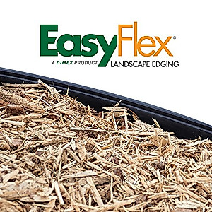EasyFlex No-Dig Landscape Edging Kit - 100 ft., Black