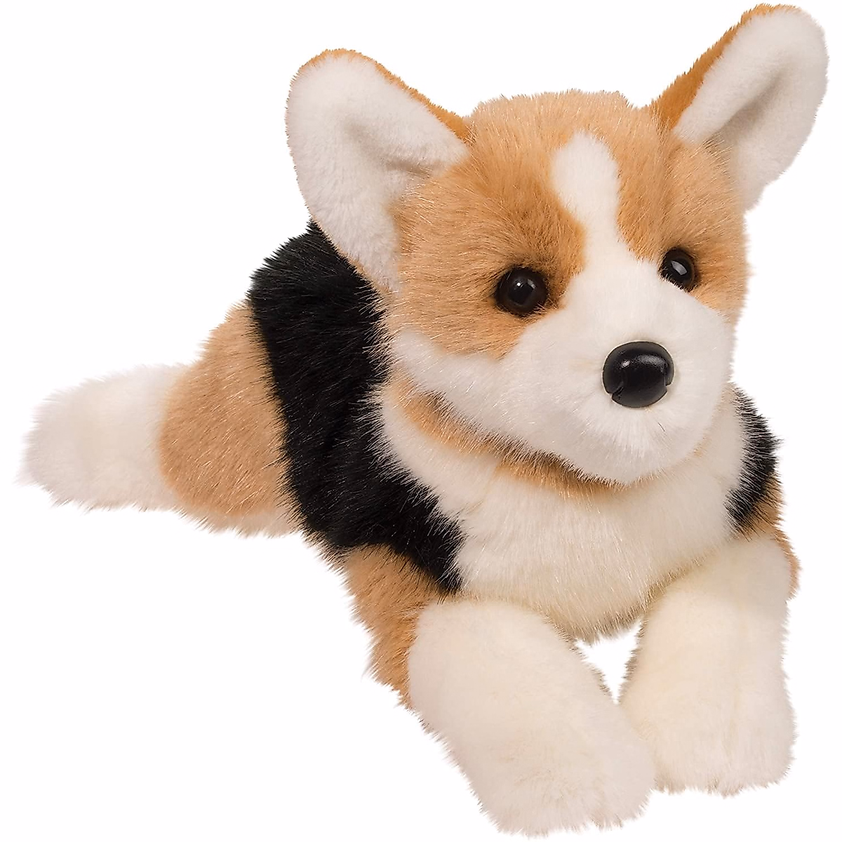 Douglas Konner Tri-Color Corgi Dog Plush Stuffed Animal
