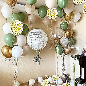 Balloon Arch Kit 139pcs Balloon Garland Kit Olive Green Latex balloons (Olive Green)