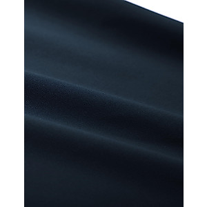 CRZ YOGA Mens 4-Way Stretch Golf Joggers with Pockets 30" - Track Gym Athletic Workout Hiking Pants True Navy Medium