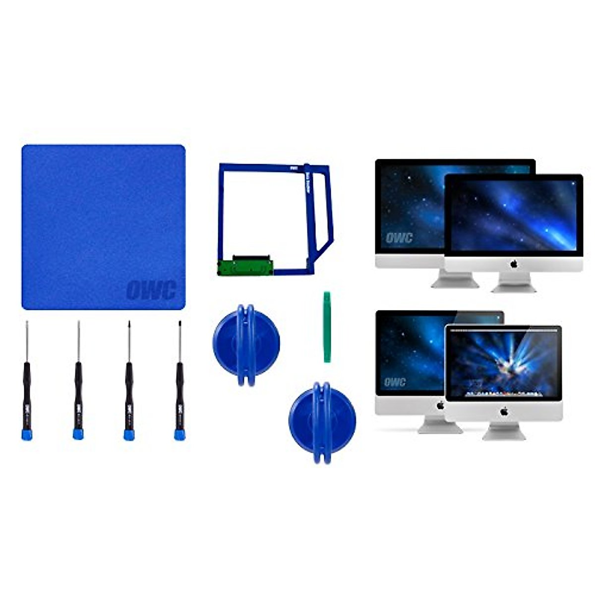 OWC Data Doubler Kit for 2009-2011 iMac, 1.0TB 3G SSD with Mounting Solution and Toolkit