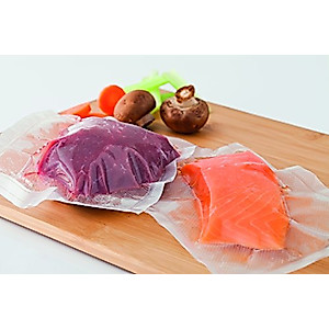 CASO 50-Piece Vacuum Sealer Bag, 6.3 by 9.1-Inch