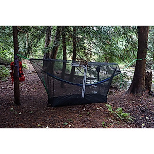 Grand Trunk Mozzy 360 - Bug Prevention Shelter to Protect Your Hammock - Perfect for Camping, Hiking, and Other Adventures, Black