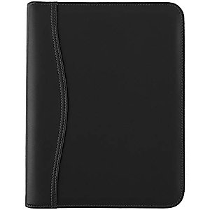 AT-A-GLANCE Genuine Leather Undated Starter Set, Desk Size, Black (031-0540-05)
